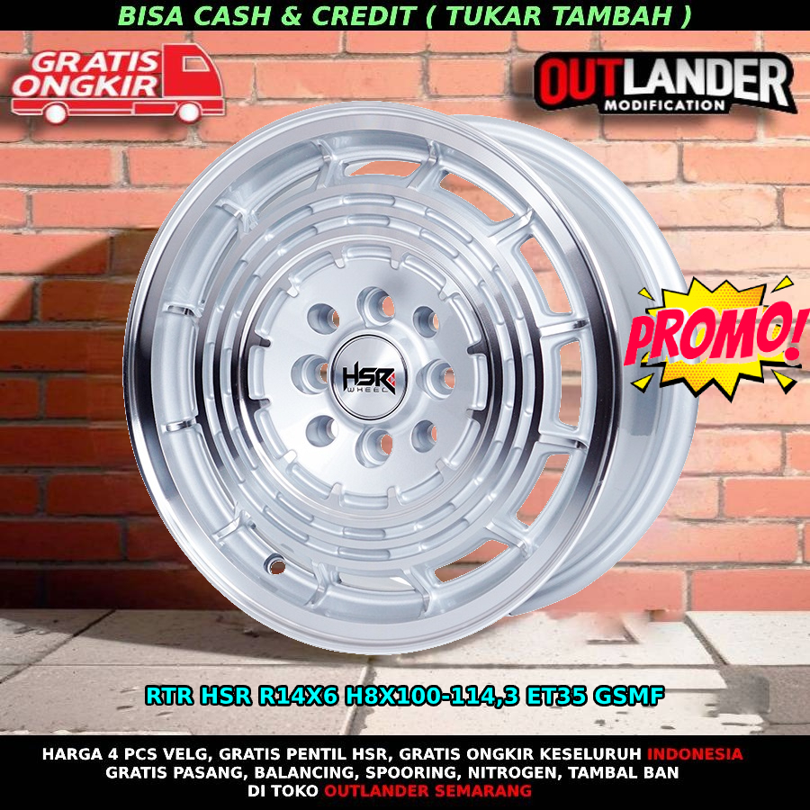 Jual Velg mobil ring 14 ayla city datsun karimun air ev avega avanza ...