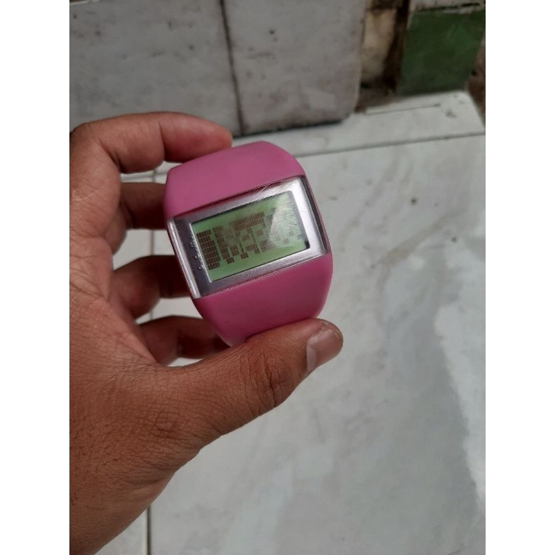Jual jam tangan odm pink second bekas | Shopee Indonesia