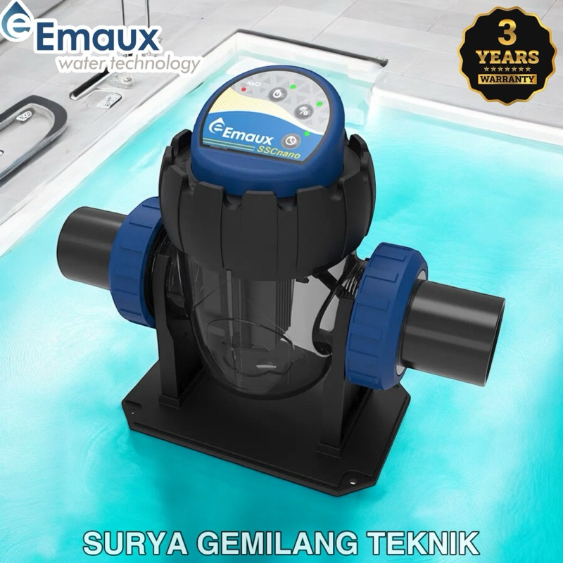 Jual Salt Chlorinator Kolam Renang Emaux SSCnano8 8G/H Max Pool 40 m3 | Shopee Indonesia