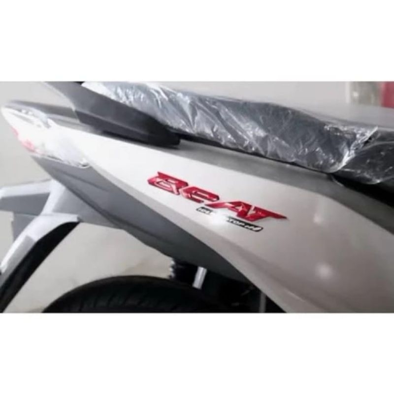 Jual Emblem Honda Beat deluxe merah beat 2017-2024 1pasang kanan kiri ...