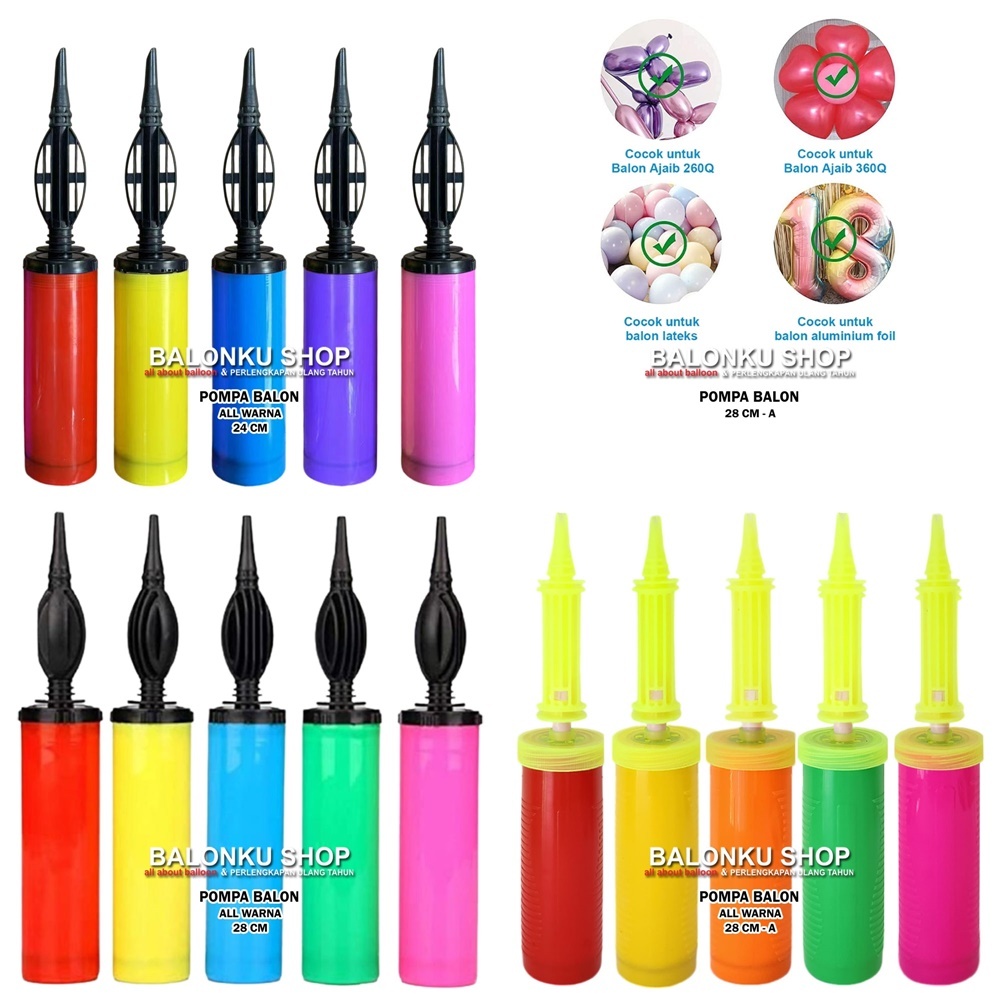 Jual Pompa Balon / Pompa Balon Murah / Pompa Tangan / Pompa Tangan ...