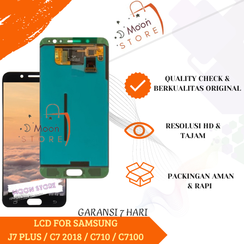 Jual LCD TOUCHSCREEN SAMSUNG GALAXY J7 PLUS C7 2018 C710 C7100 OLED ...