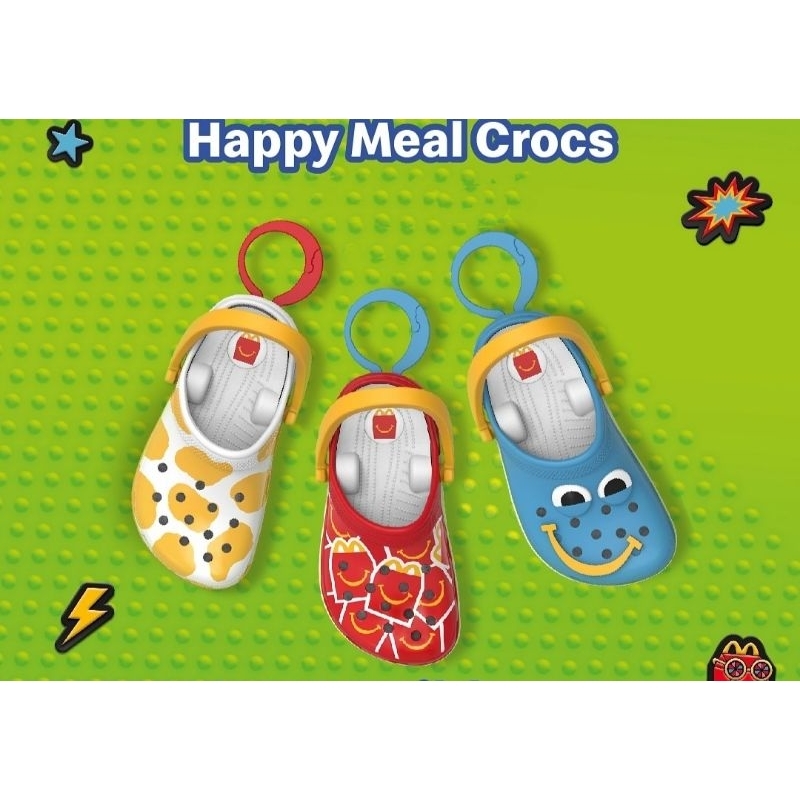Jual MCD CROCS KEYCHAIN HAPPY MEAL MCDONALD'S MCDONALDS | Shopee Indonesia