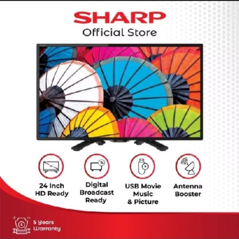Jual TV LED digital Sharp 24 inch | Shopee Indonesia