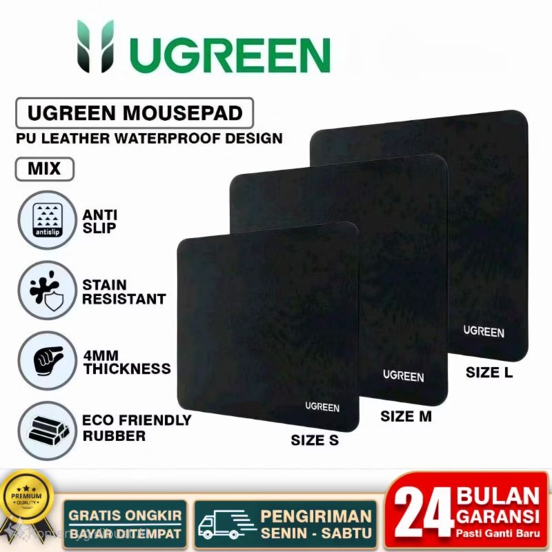 Jual Alas Mousepad Gaming Keyboard PU Leather Anti Slip Tebal 4mm ...