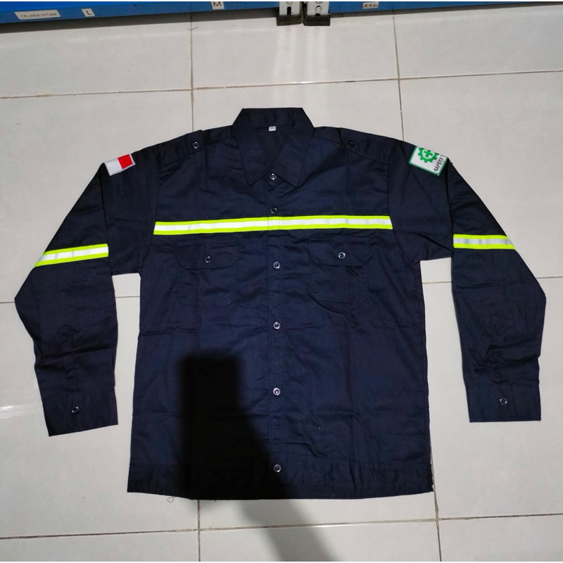 Jual SERAGAM SAFETY SCOTLIGHT HIJAU SERAGAM ATASAN SAFETY KATELPACK ...