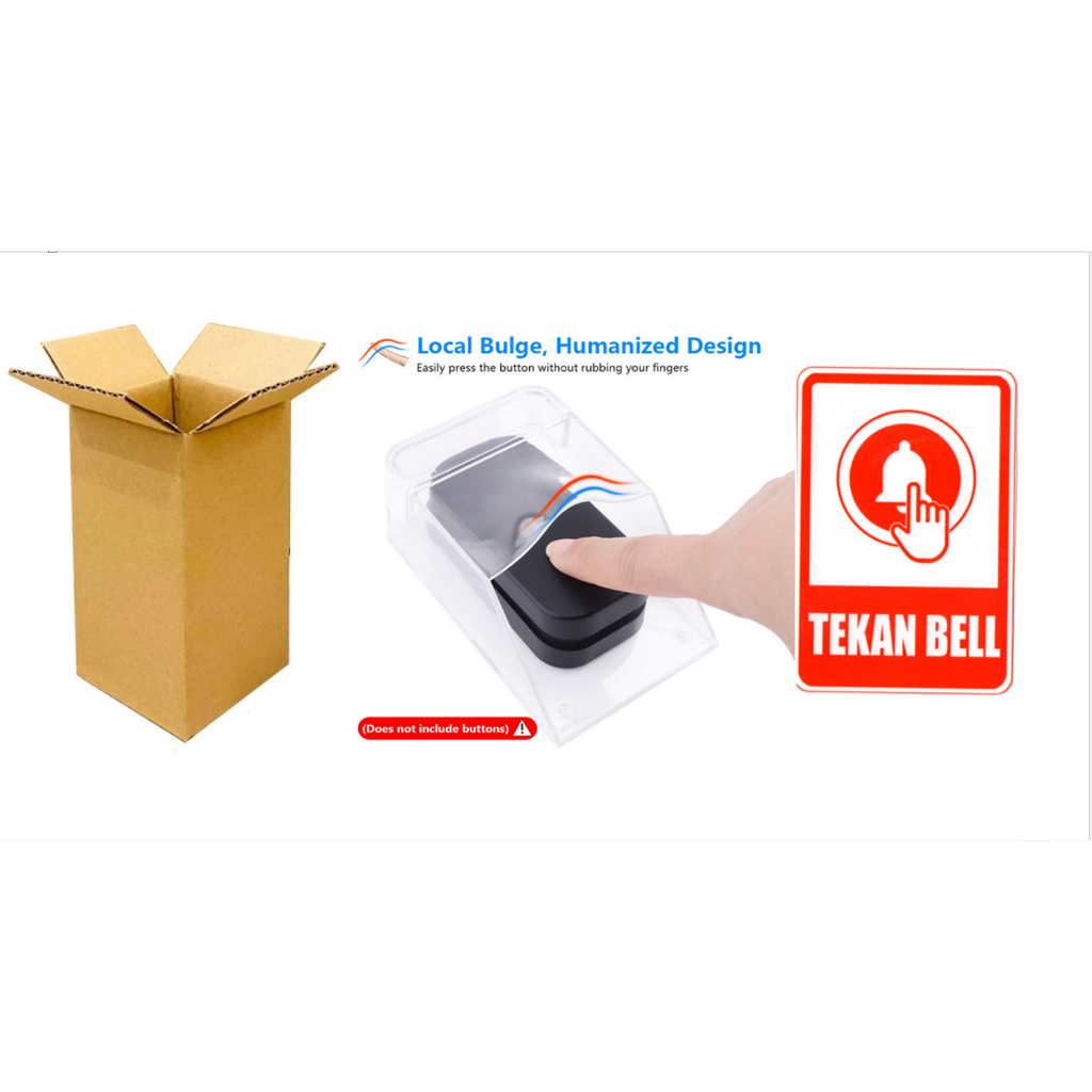 Jual Cover Bell | Rain Cover Bel Tutup Pelindung Bel Penutup Bel Pintu ...