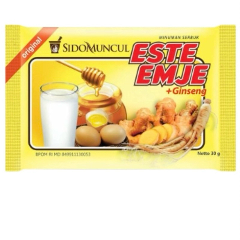 Jual STMJ Original Sidomuncul 1 Renceng (Isi 5 Sachet) | Shopee Indonesia