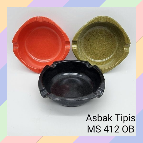 Jual AS01 Asbak Rokok Tempat Puntung Rokok Ashtray Warna Ruang Tamu ...