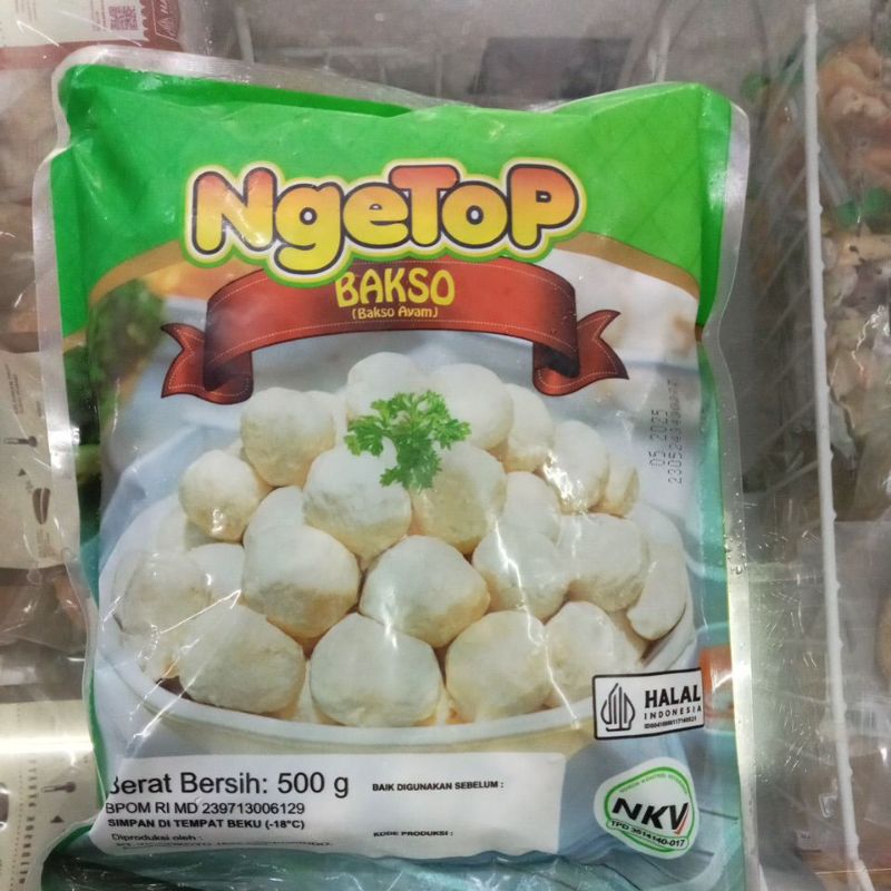 Jual Ngetop bakso ayam mini 500gr | Shopee Indonesia