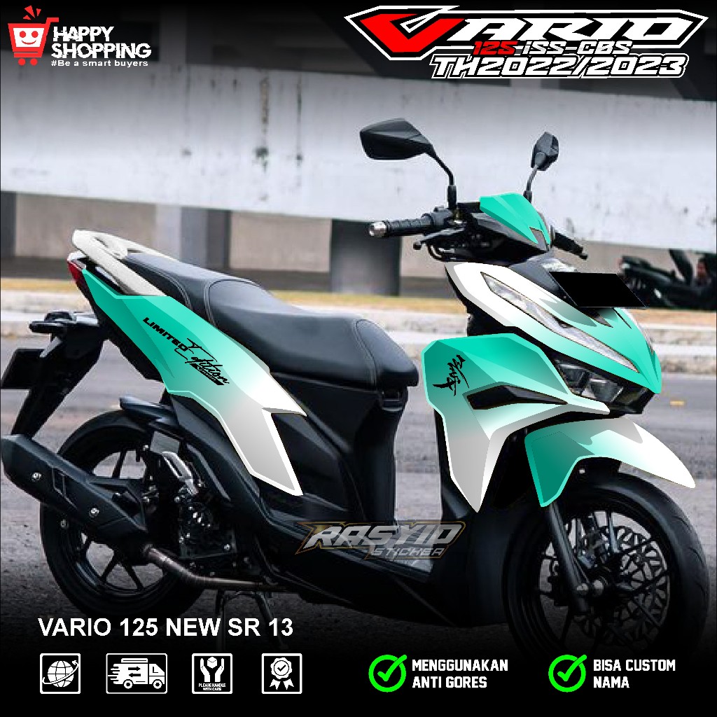 Jual COD Sticker Decal Full Body Honda Vario 125 New CBS ISS 2022 2023 2024 Sticker Vario 125 ...