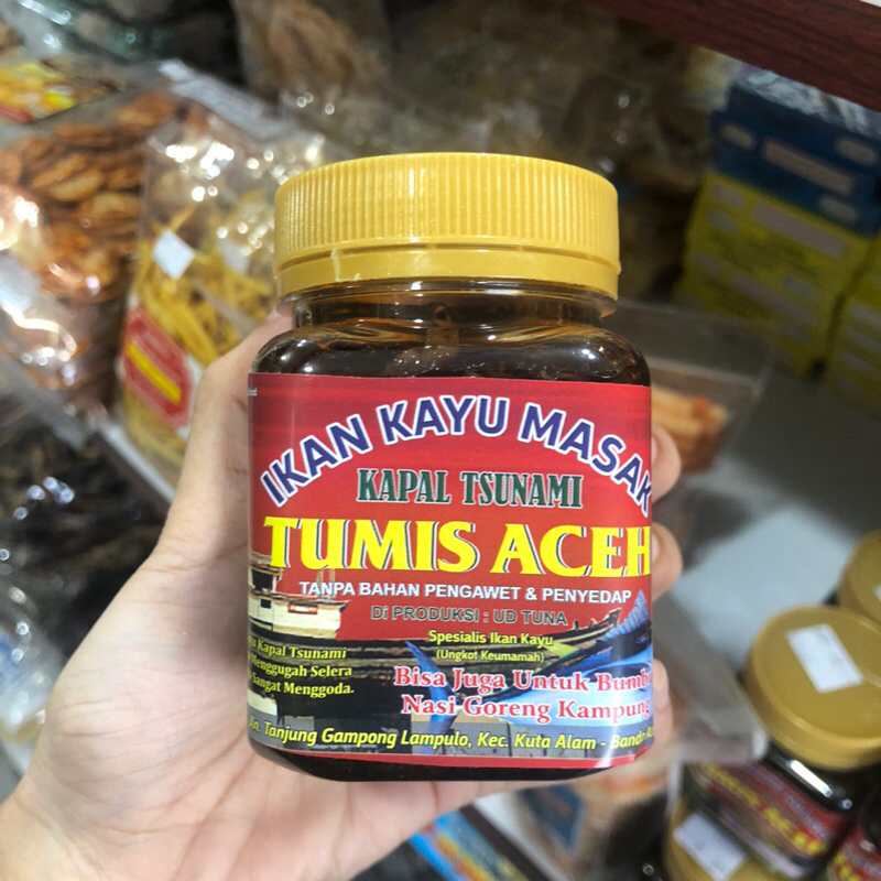 Jual Ikan Kayu Masak Tumis Aceh / Oleh-oleh Khas Aceh | Shopee Indonesia