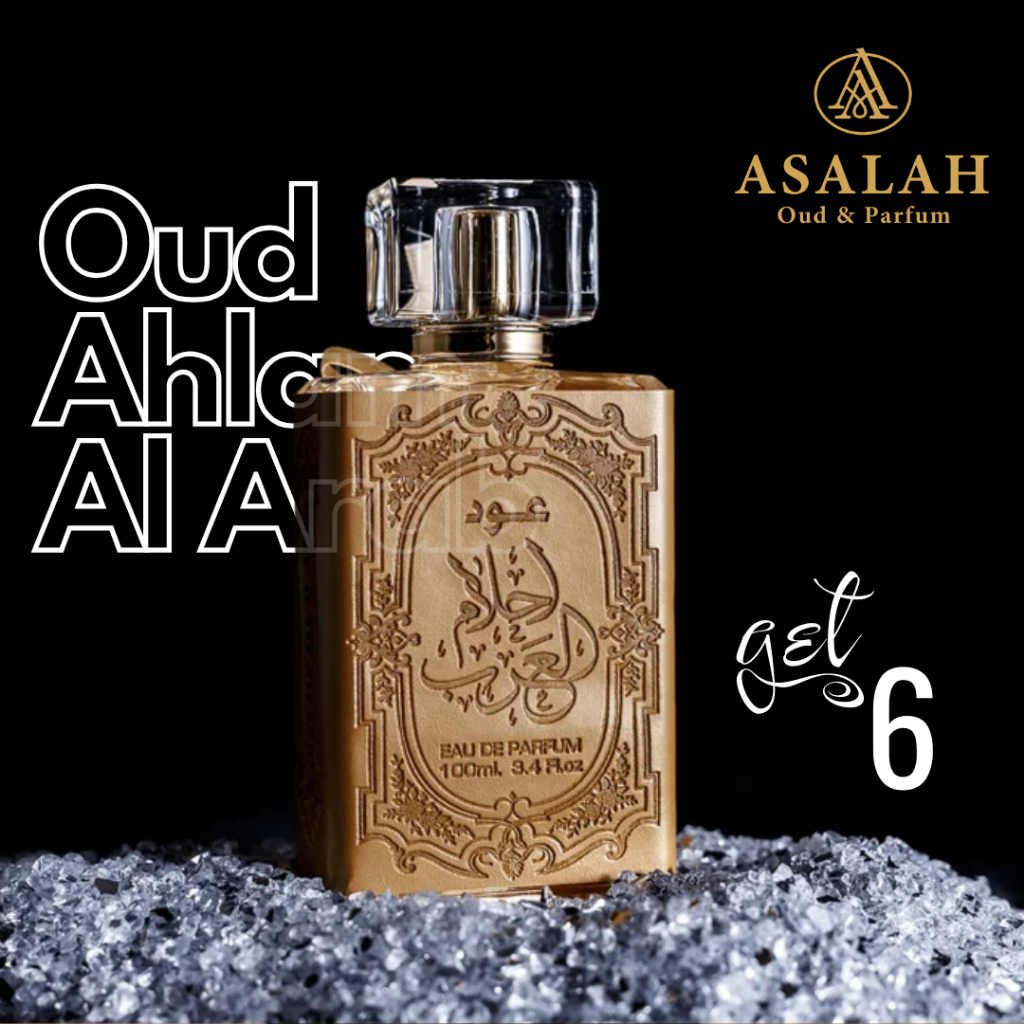 Jual ASALAH Parfum Dubai Original Spray 100ml - Get 6 I OUD AHLAM AL ...