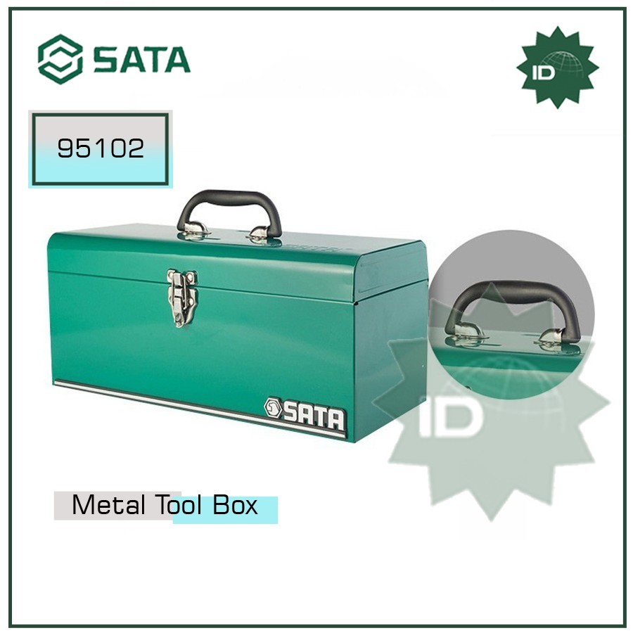 Jual Sata Tools 95102 Box Metal Tool Box 17" | Shopee Indonesia