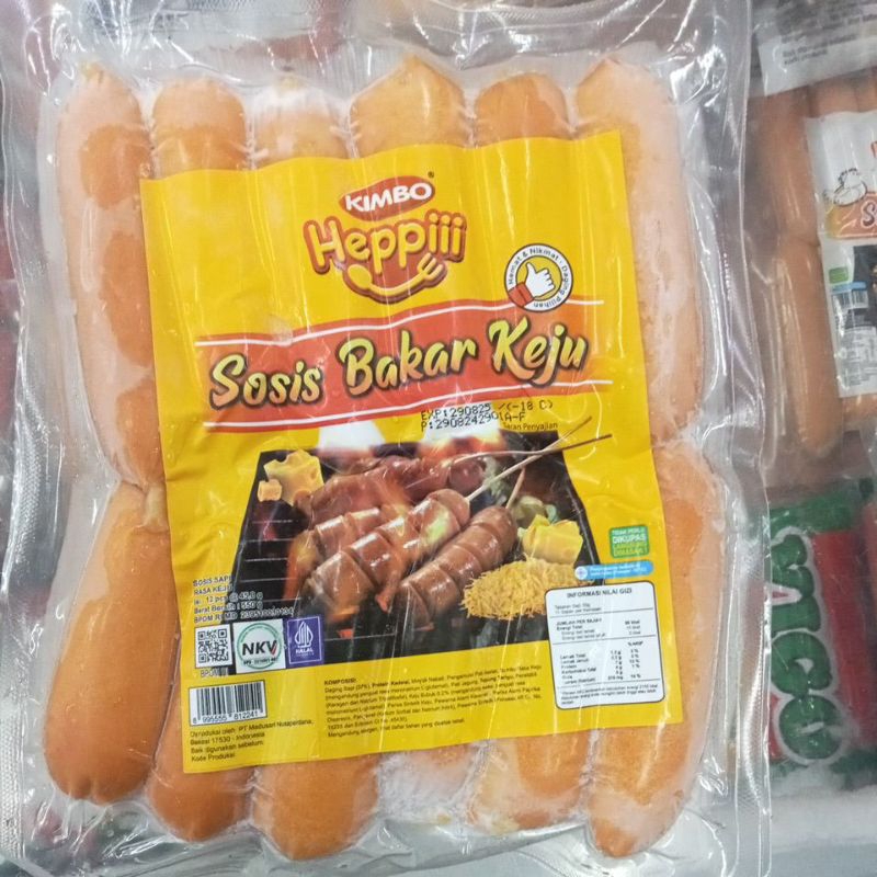 Jual kimbo heppi sosbak keju 550g | Shopee Indonesia