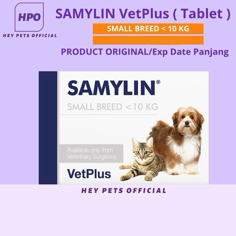 Jual Vetplus Samylin Small Breed (1-10kg) (Tablet) - 10 Tablet | Shopee ...