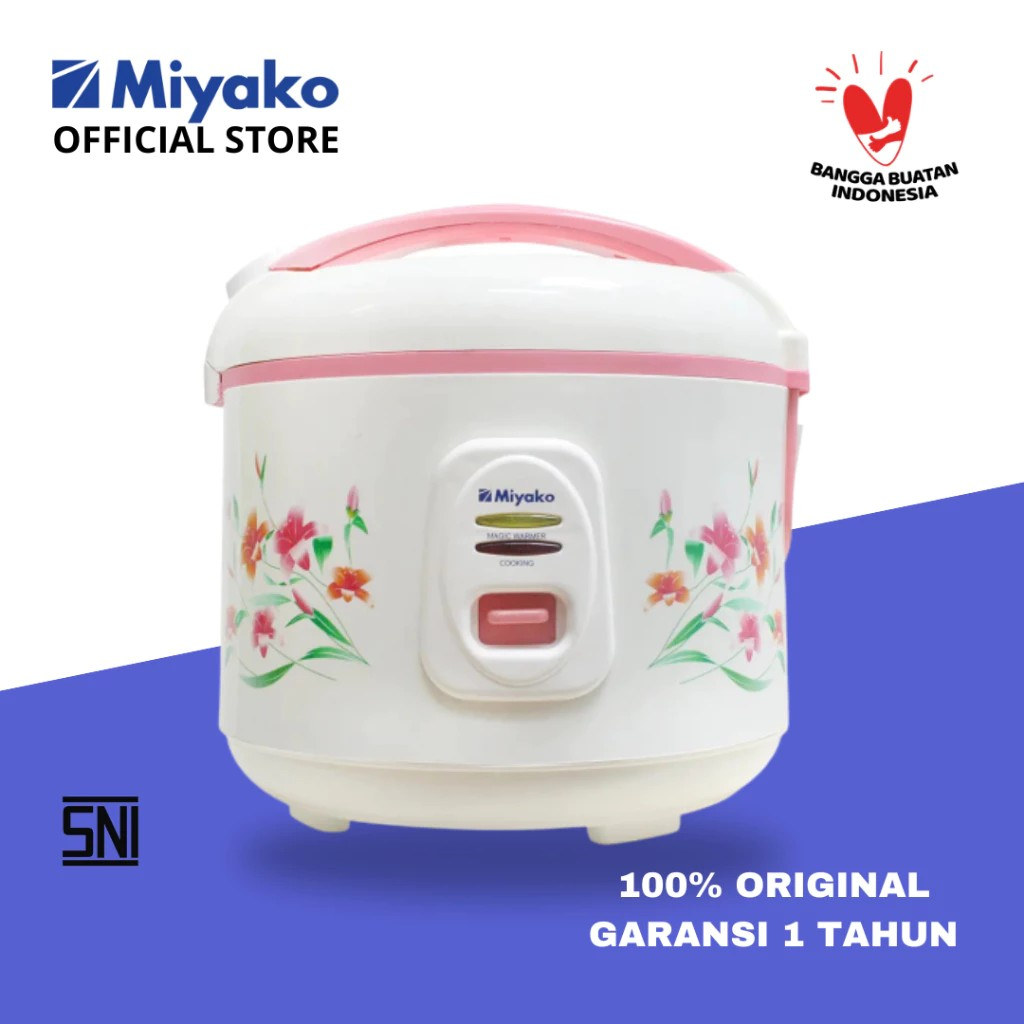 Jual MAGIC COM/ RICE COOKER/ PENANAK NASI MIYAKO MCM-507 1.8 LITER ...