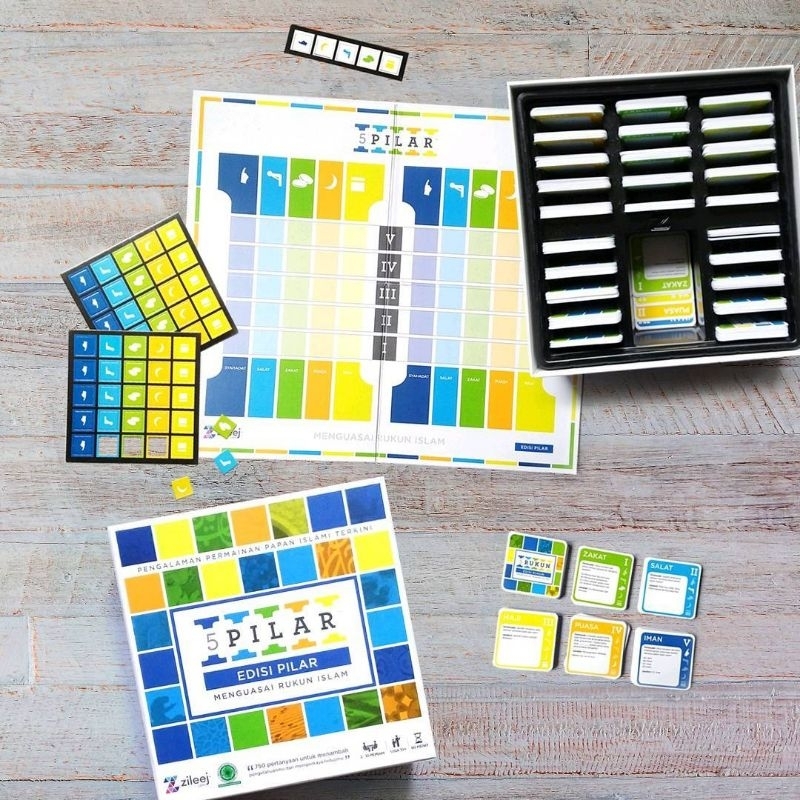 Jual BOARDGAME 5 PILAR EDISI RUKUN ISLAM | Shopee Indonesia