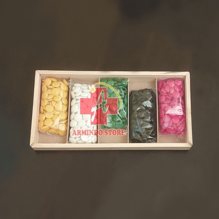 Jual Kancing Genetika 5 Warna | Kotak Genetika | Shopee Indonesia