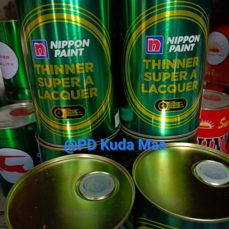 Jual Thinner Super A NIPPON PAINT 1 liter | Shopee Indonesia
