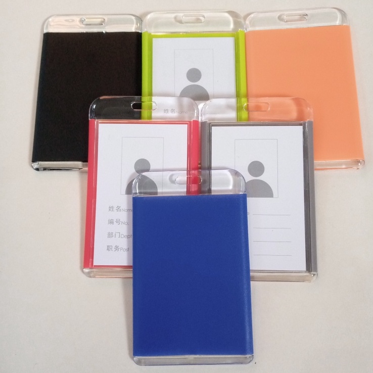 Jual Paket Meriah Name Tag Acrylic Id Card Holder Akrilik Tali 15 ...