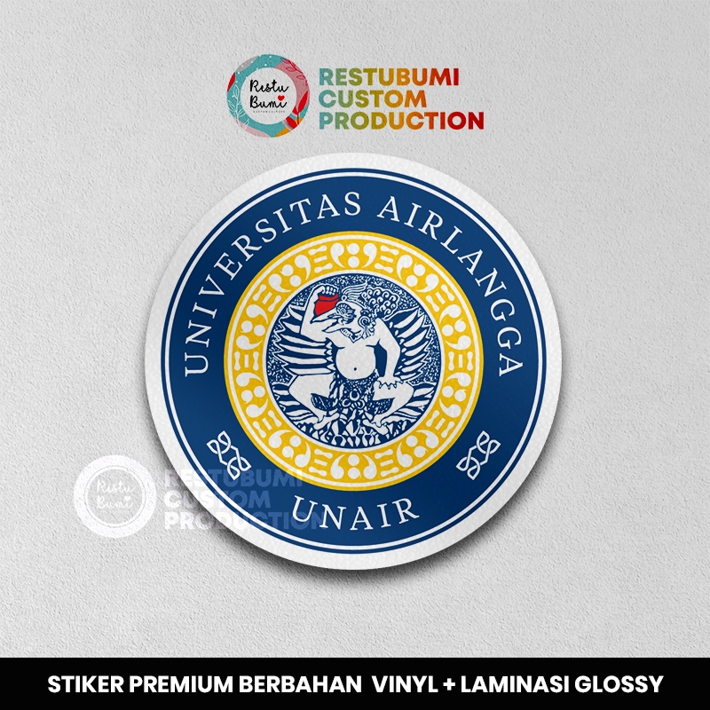 Jual STIKER VINYL GLOSSY PREMIUN UNAIR UNIVERSITAS AIRLANGGA | Shopee ...
