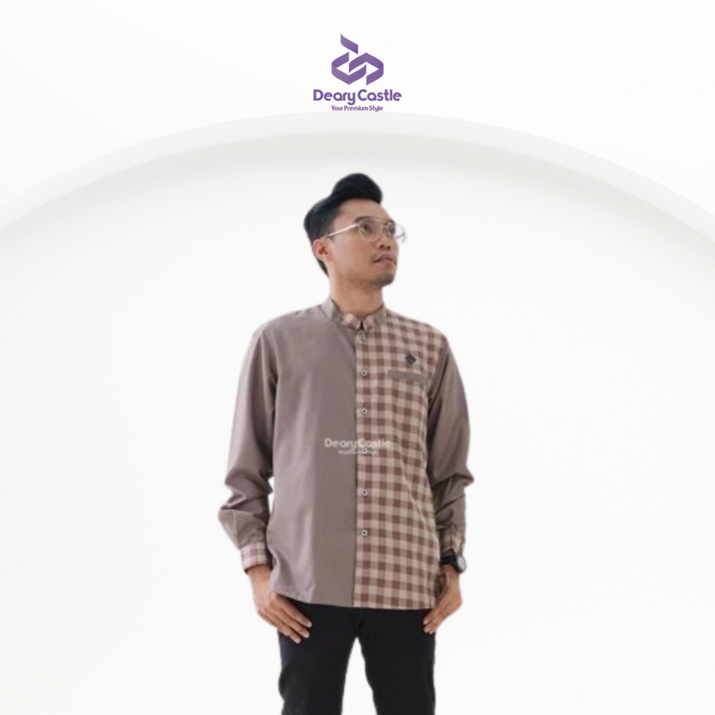 Jual DEARY CASTLE Koko Ayah Kaamil Lengan Panjang | Shopee Indonesia