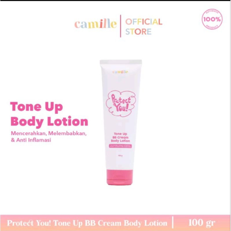 Jual Camille Tone Up Body Lotion 100gr | Shopee Indonesia
