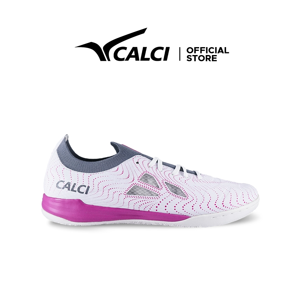 Jual Calci Sepatu Futsal Voltrix Elite - White Fuchsia | Shopee Indonesia