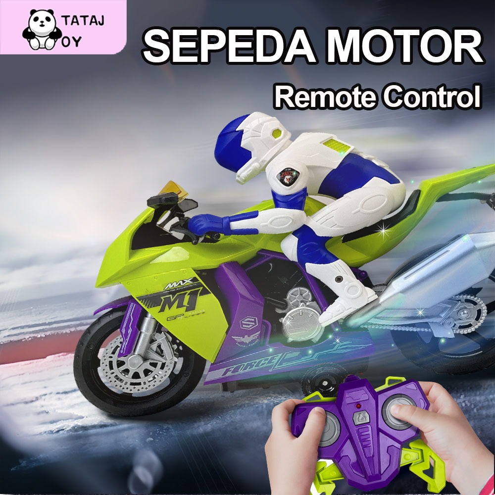 Jual Tatajoy Mainan Remote Control Sepeda Motor 2.4G High Speed Remote ...