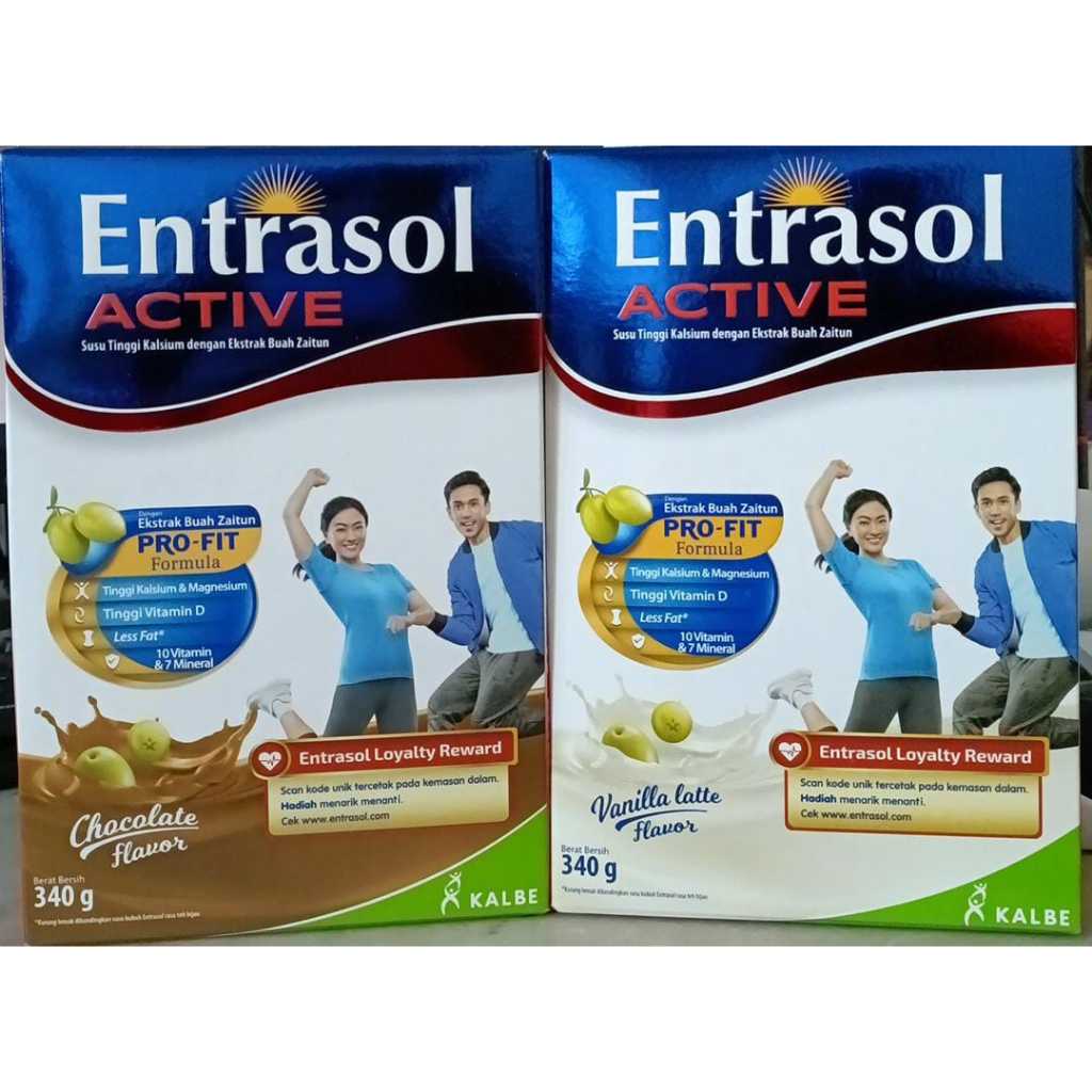 Jual Entrasol ACTIVE PRO-FIT Formula 340g | Shopee Indonesia