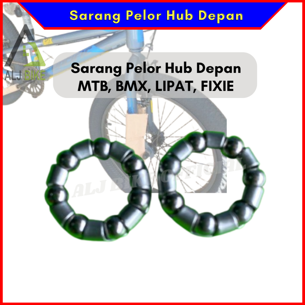Jual Gotri 1/4 x 7 Sarang Pelor Hub Depan Sepeda MTB BMX LIPAT Fixed ...