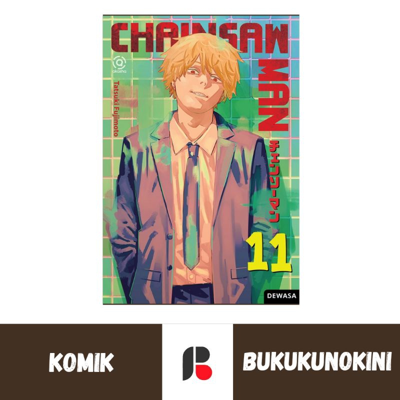 Jual (Original, Segel) Komik CHAINSAW MAN vol 1 2 3 4 5 6 7 8 9 10 11 - Tatsuki Fujimoto (Akasha ...