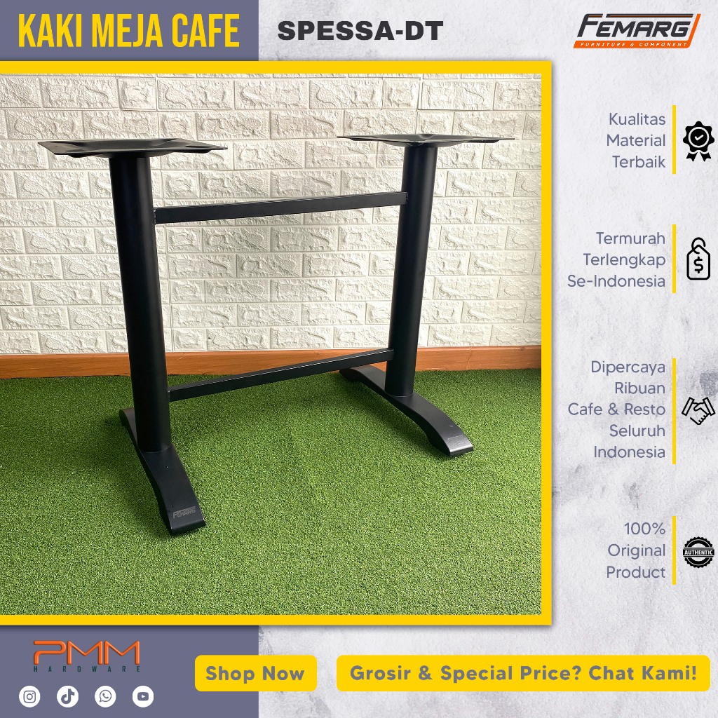 Jual kaki meja FEMARG spessa-DT | cafe restoran foodcourt antik besi ...