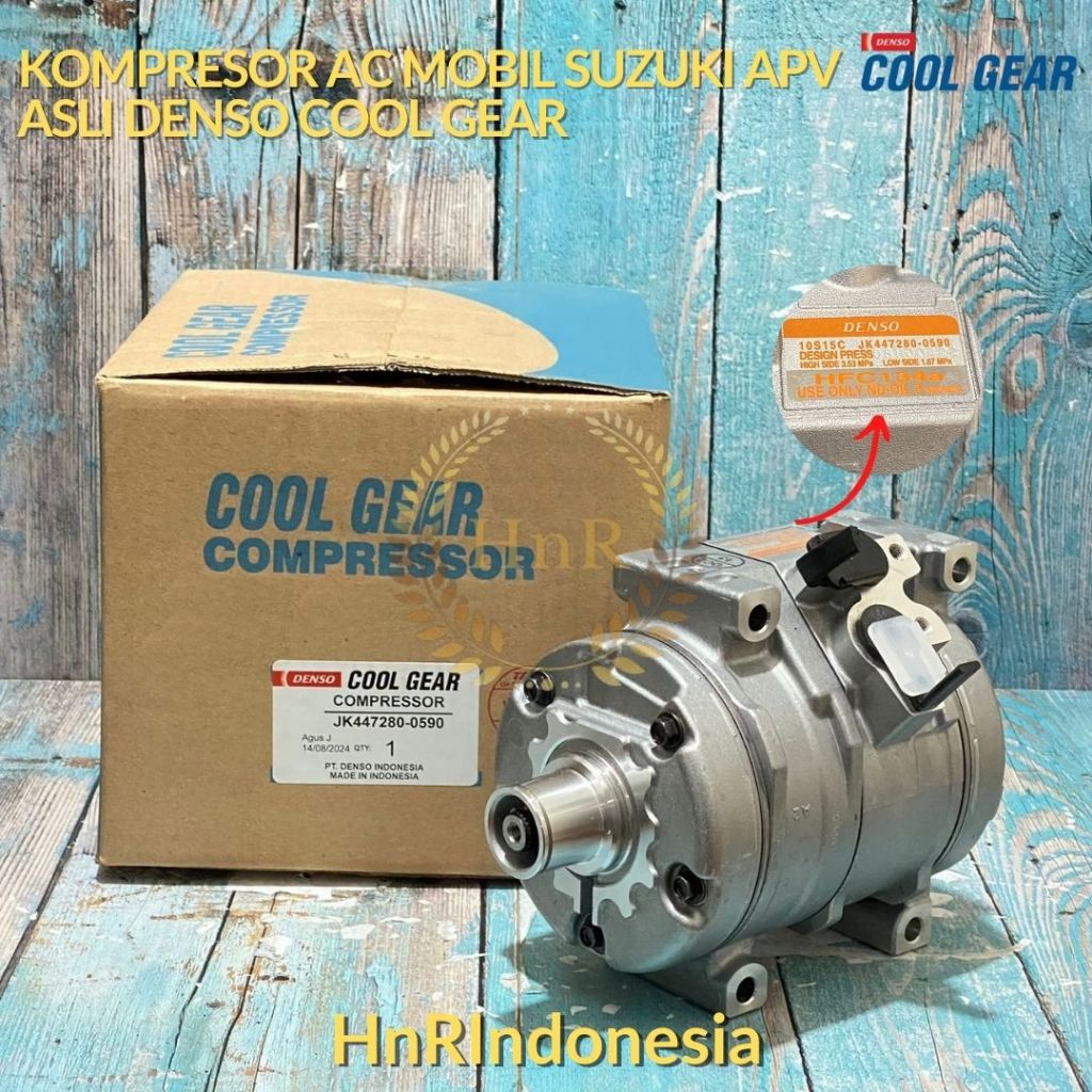 Jual Kompresor AC Mobil Suzuki APV COMPRESSOR ASLI COOL GEAR | Shopee ...