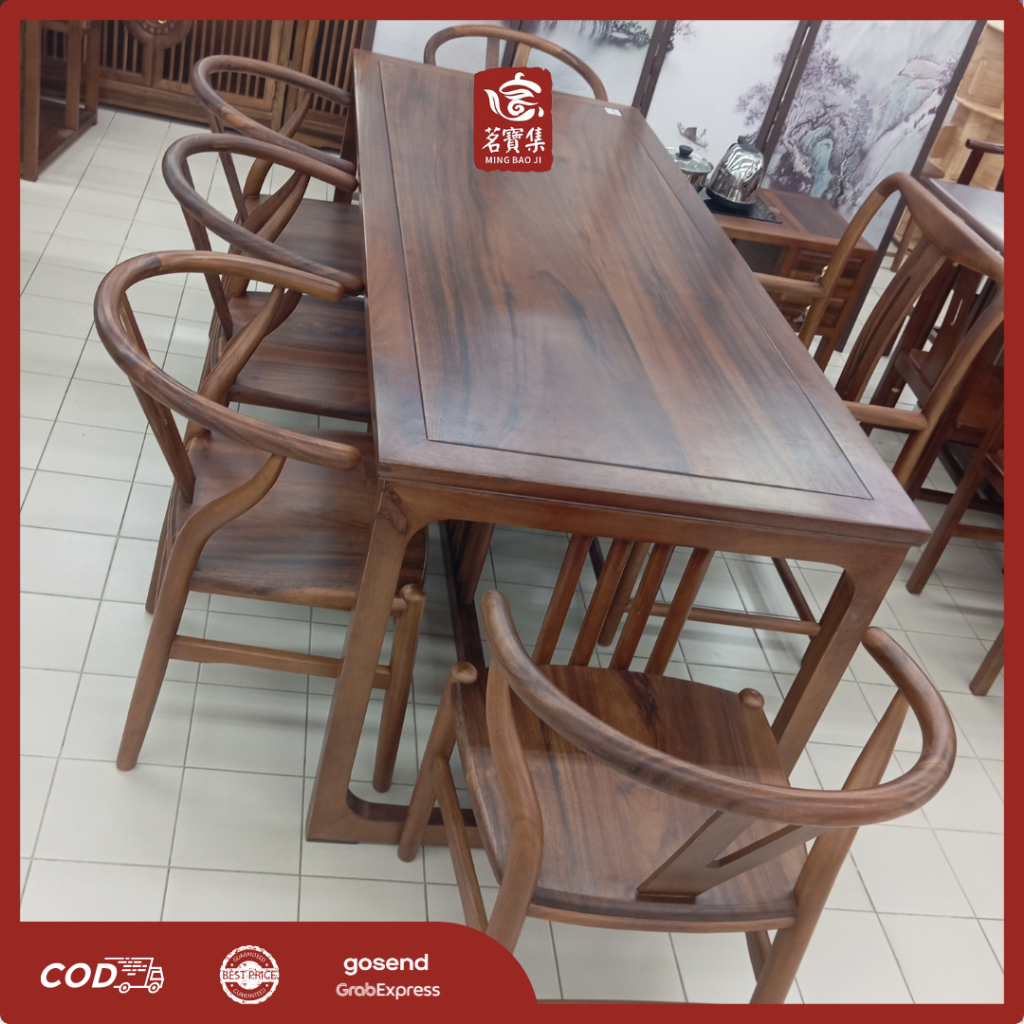 Jual MING BAO JI Meja Teh China Set Z-001 Furniture Set Meja Teh Kursi ...
