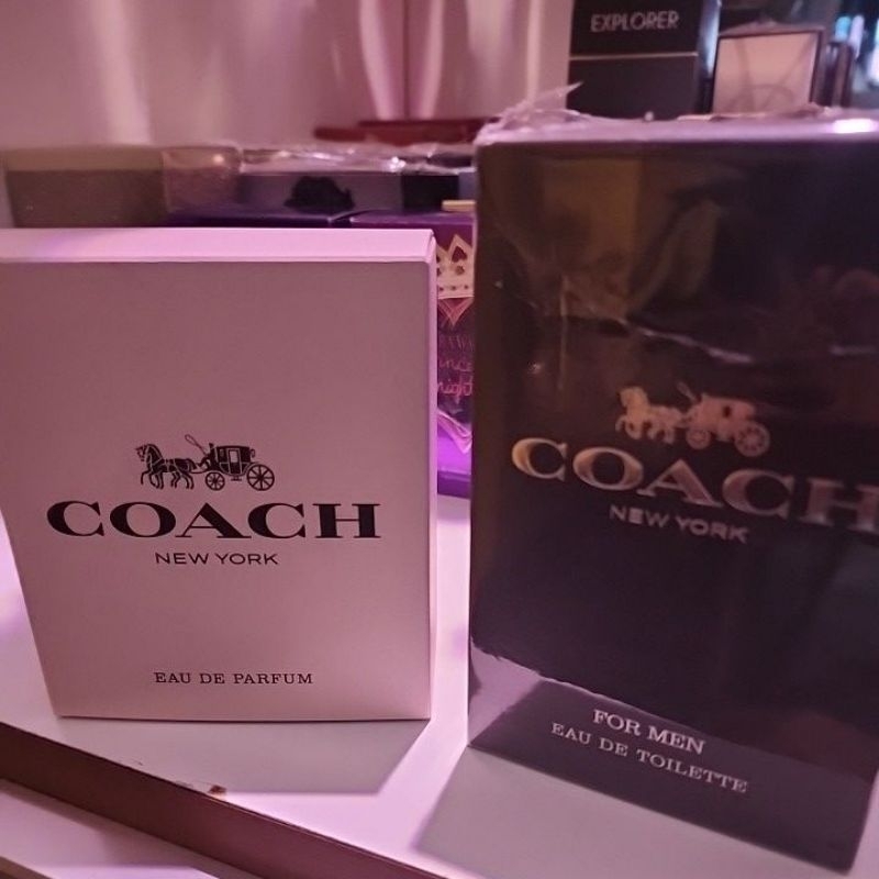 Jual [Botol Parfum Original] Coach NewYork Man Woman 100ml | Shopee ...