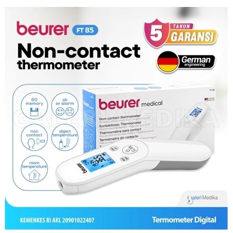 Jual BEURER Thermometer Digital non contact FT 85 / thermometer ruang dan susu BEURER / SALE ...