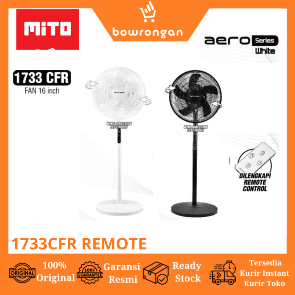 Jual MITOCHIBA Kipas Angin Remote - 3 in 1 Multifungsi 16 Inch AERO ...