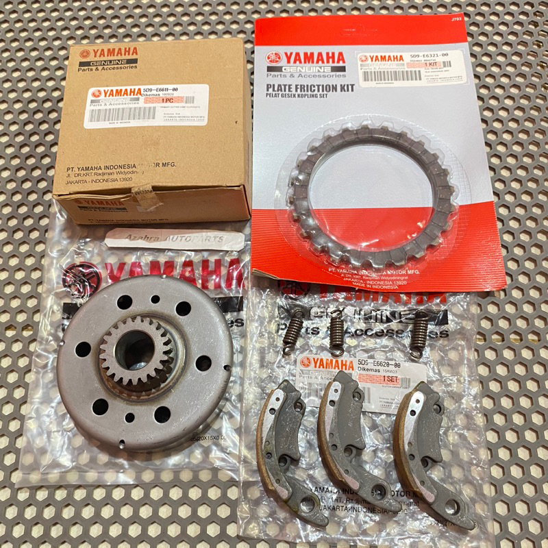 Jual Kampas Ganda/Lonceng Mangkok ganda 21T/Plat kopling Vega ZR jupiter z robot jupiter z new ...