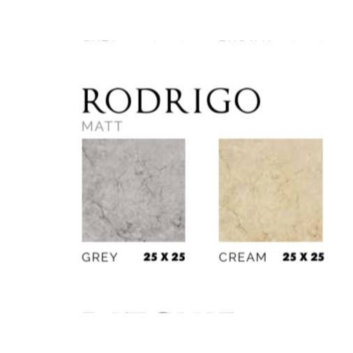 Jual ASIA TILE FLOOR TILE RODRIGO MATT GREY & CREAM 25X25 | Shopee ...