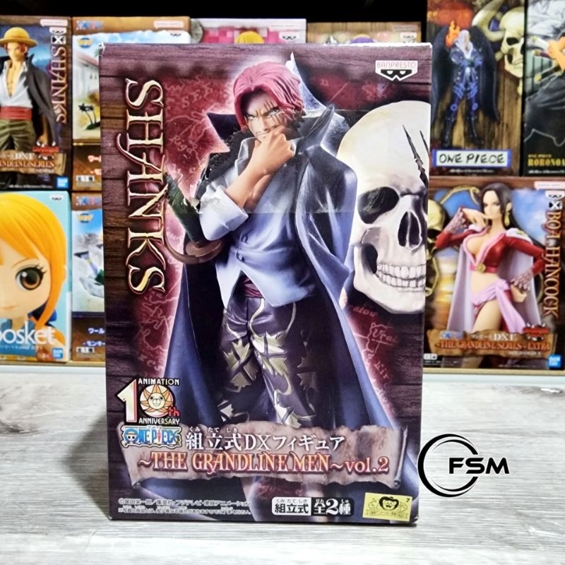 Jual Figure DXF Shanks - 10th One Piece Grandline Men Vol.2 (Rare Item) | Shopee Indonesia