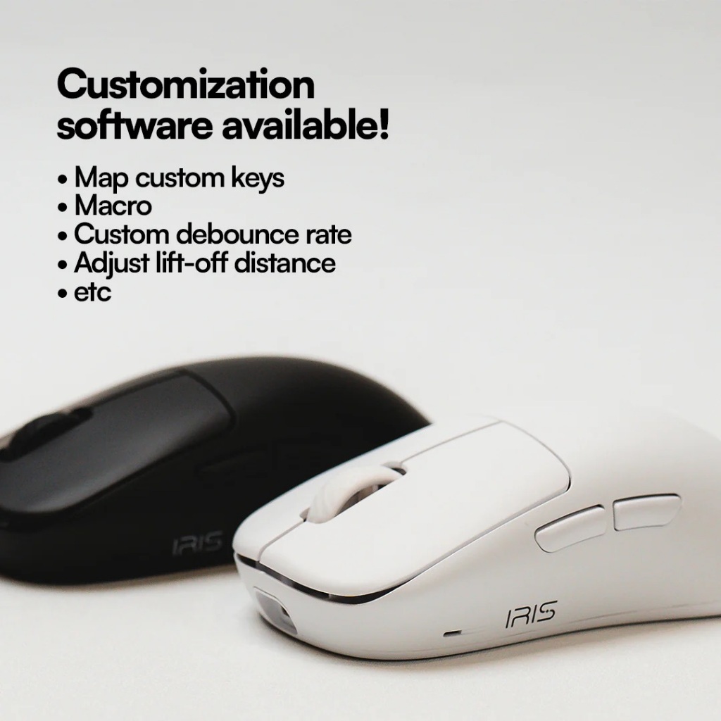 Jual Press Play IRIS Ultralight Ergonomic Wireless Gaming Mouse by ...