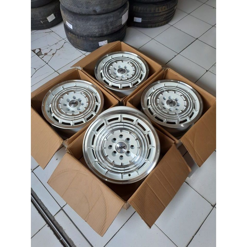 Jual Velg Mobil Bekas RTR HSR R14 Wuling Air Ev Brio Ayla Agya Karimun Picanto Atoz | Shopee ...