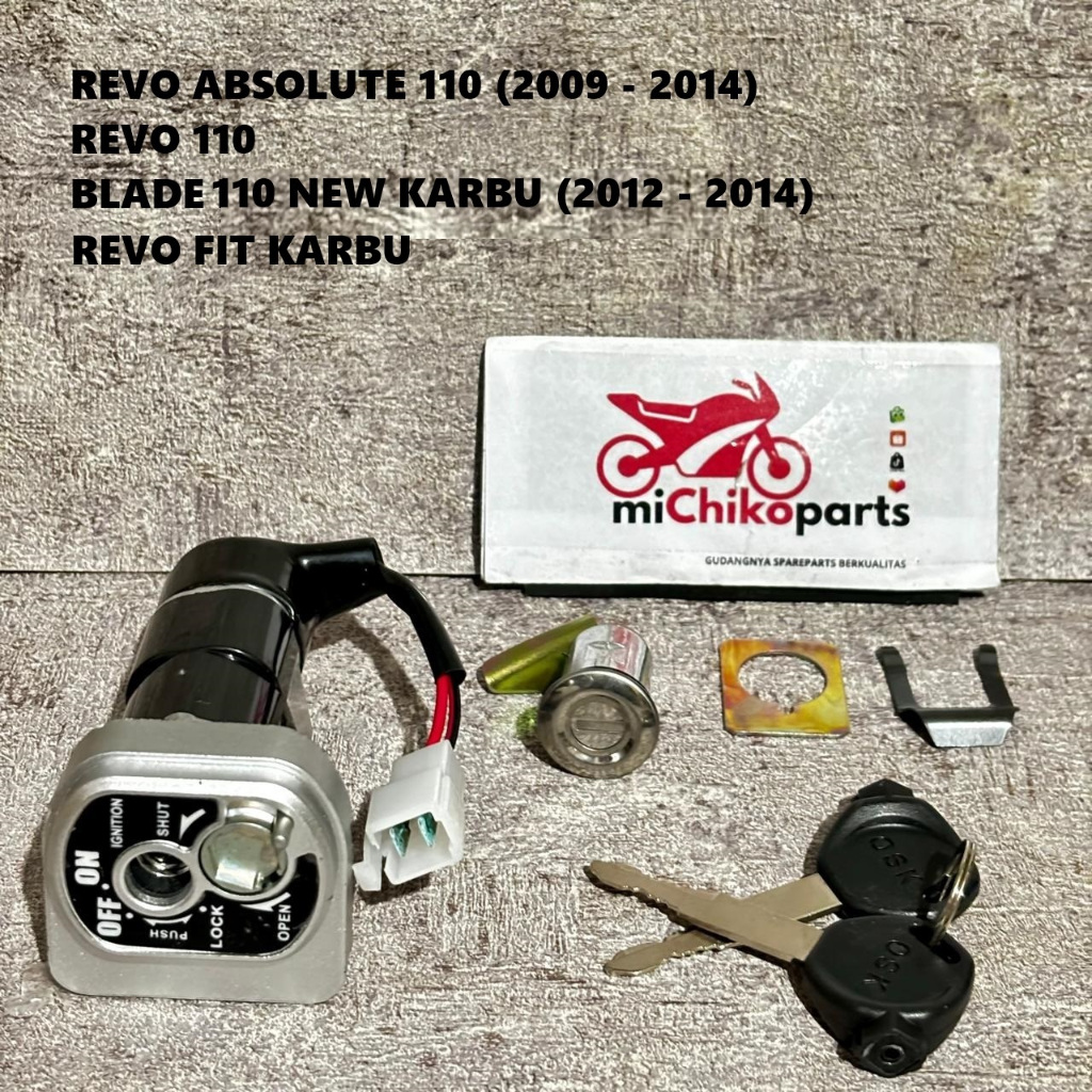Jual Kunci Kontak Assy Set Revo Absolute 110 Blade New 110 Karbu 2012 ...