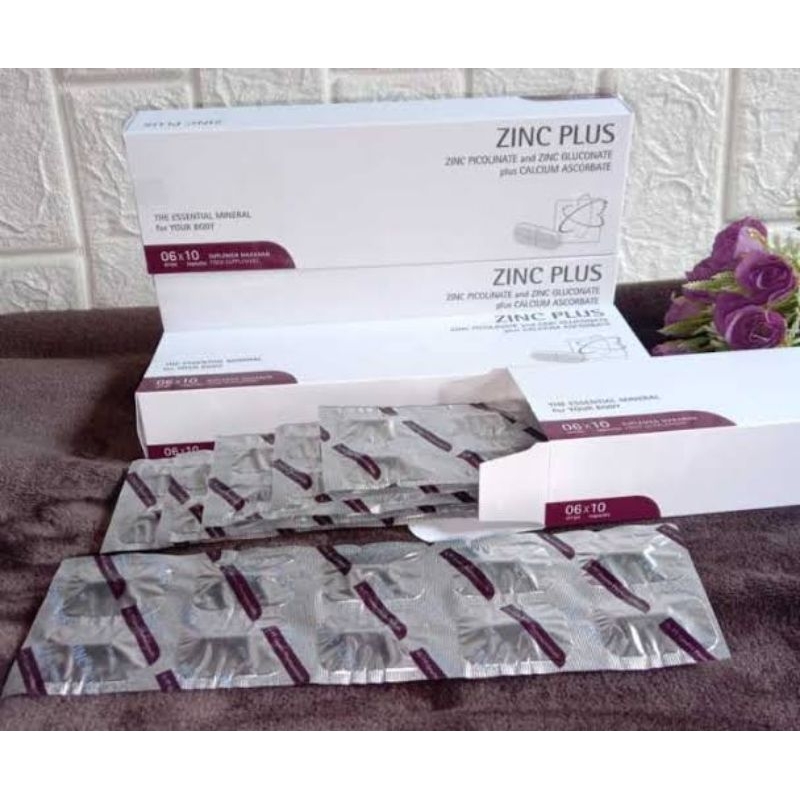 Jual ZINC PLUS strip 10 kapsul | Shopee Indonesia