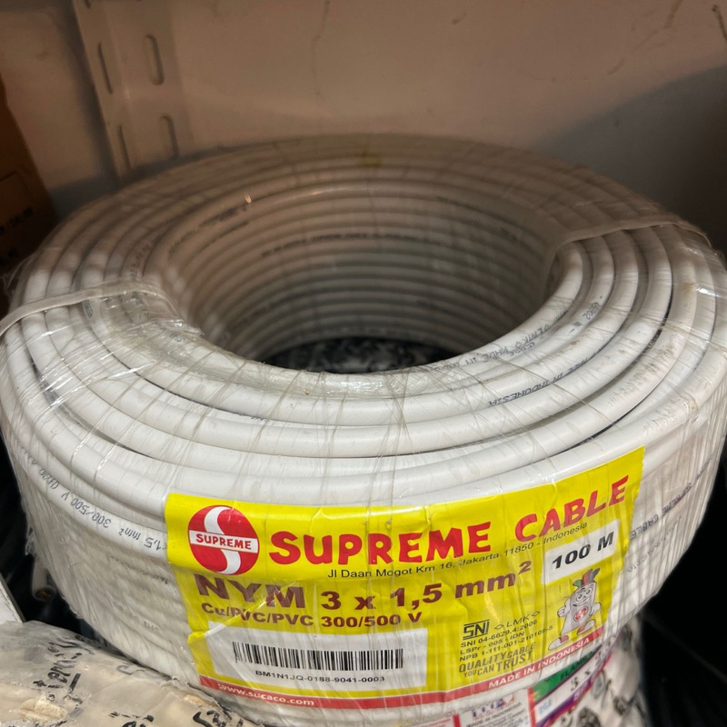 Jual Kabel NYM 3x1,5mm Supreme 100m Original | Shopee Indonesia