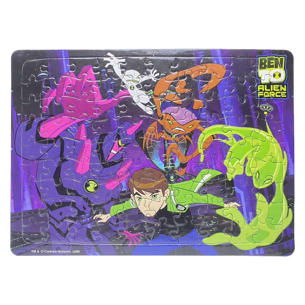 Jual Puzzle Large Besar Ben 10 Alien Force Omnitrix Power - Mainan ...