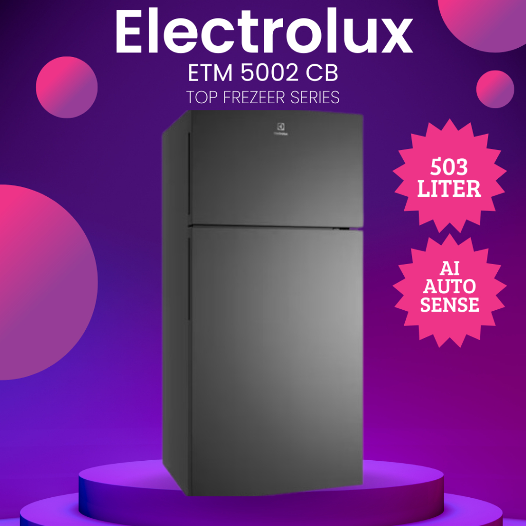 Jual ELECTROLUX kulkas 2 pintu ETM5002C-B | Shopee Indonesia