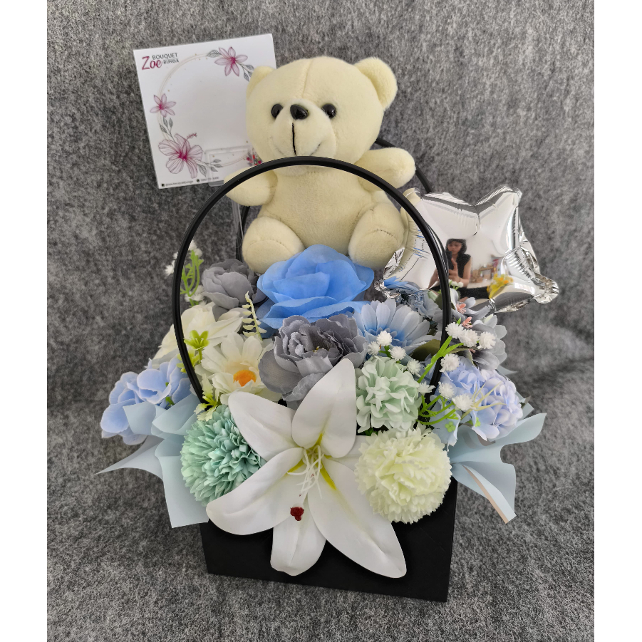 Jual (TIDAK PO) READY STOCK - BLOOM BOX FLOWER BOUQUET BUKET BUNGA ...